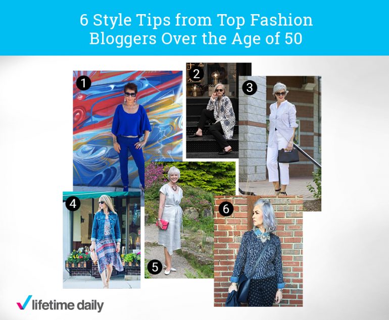 6 Style Tips from Top Fashion Bloggers Over the Age of 50 - Lifetime Daily