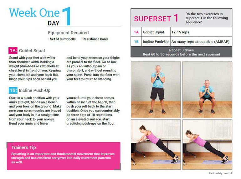 4-Week Strength Training Program - Lifetime Daily